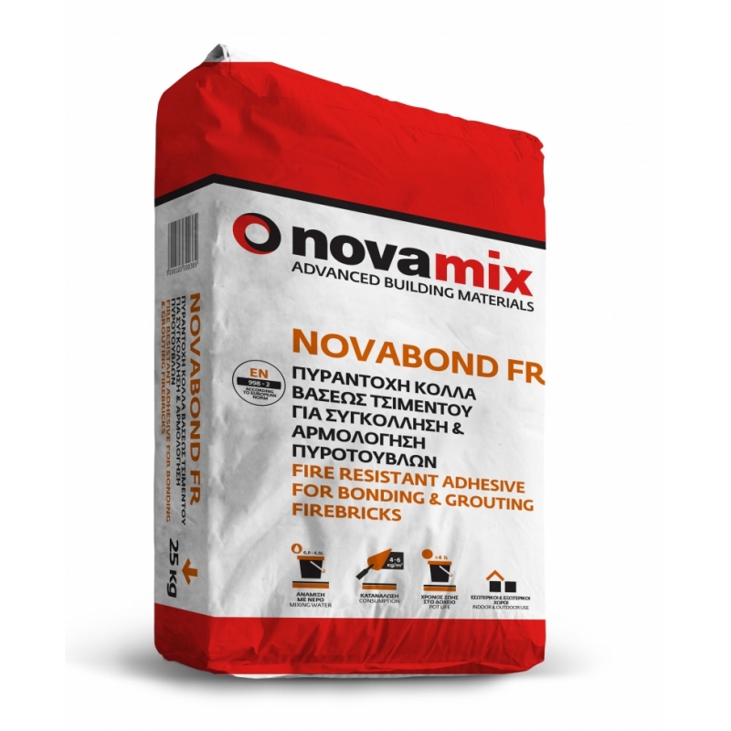 Novabond FR #GR205, Σφράγιση - Συγκόλληση Κόλλες Πλακιδίων, Domochemica