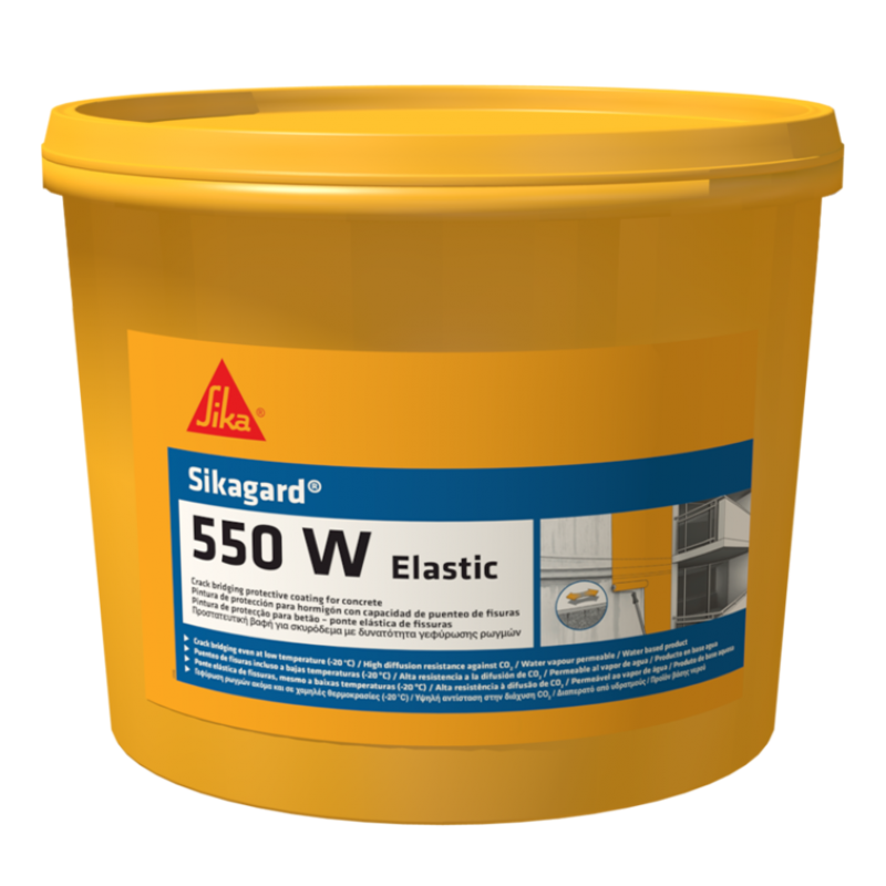 Sikagard® 550 W Elastic #GR235, Προστασία Επιφανειών Βαφές Σκυροδέματος ...