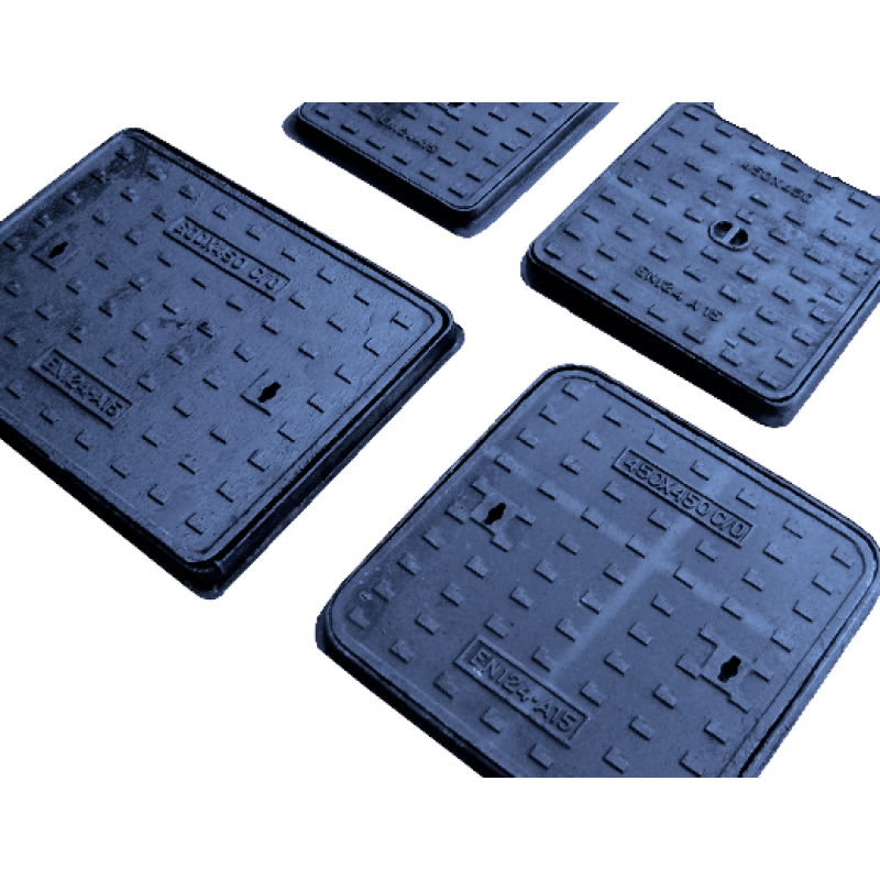 Ductile Iron Manhole Covers Class B125 #EN377, Drainage Manhole Covers ...