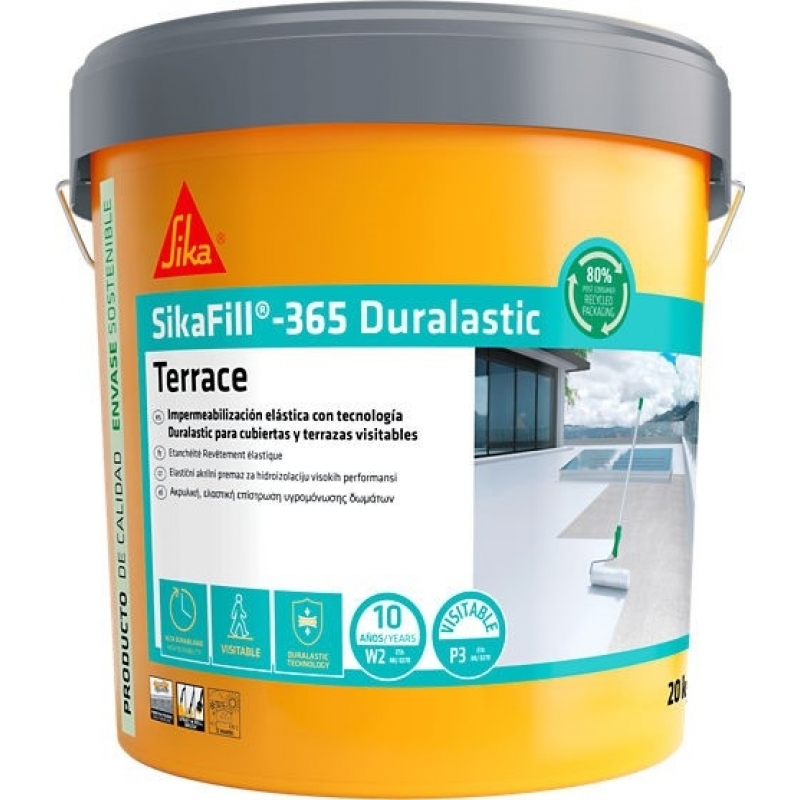 SikaFill® - 365 Terrace #EN55, Waterproofing Liquid-Applied Products ...