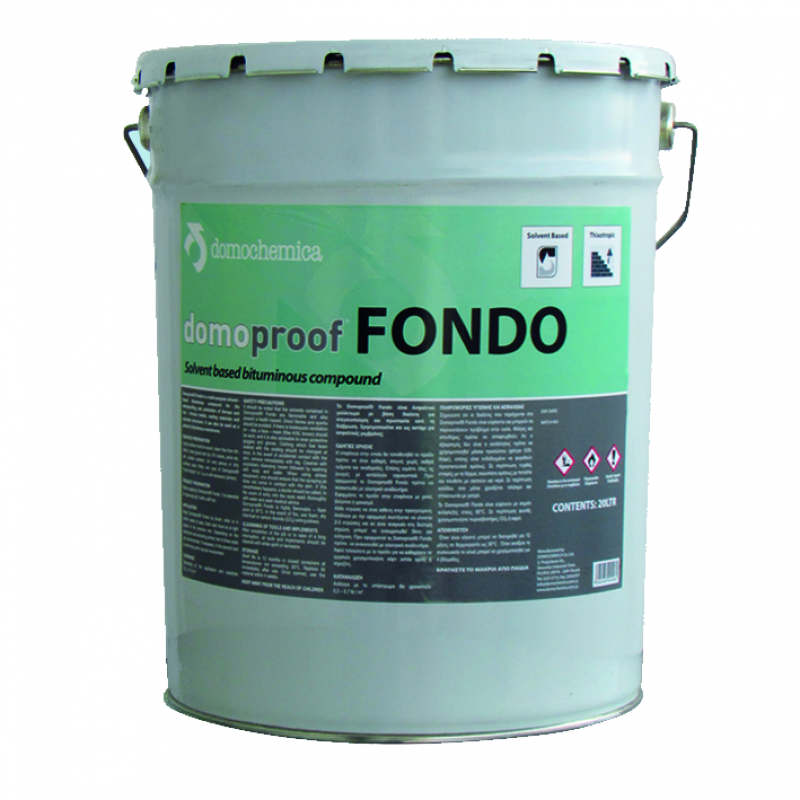 Domoproof Fondo #EN68, Waterproofing Liquid-Applied Bituminous Products ...