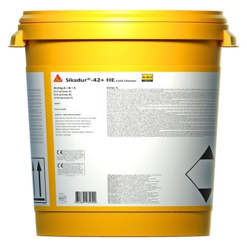 Sikadur® - 42 + HE Cold Climate #EN466, Casting-Fastening Epoxy Resins ...