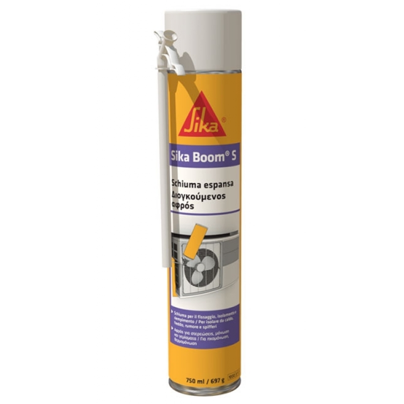 Sika Boom® S #EN507, Sealing-Bonding Polyurethane Foams, Domochemica