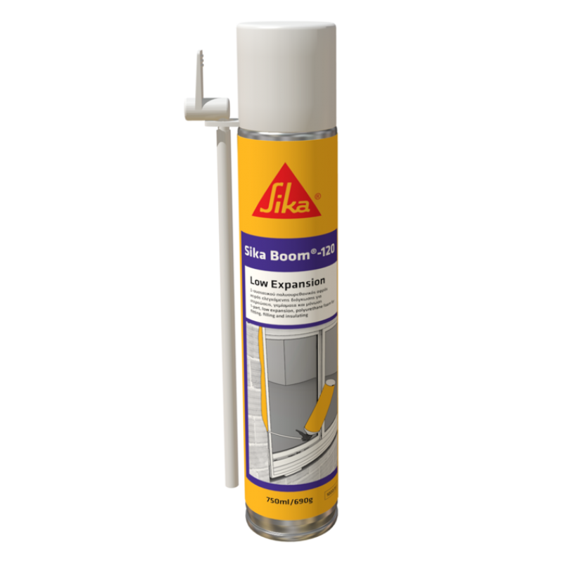 Sika Boom® - 120 Low Expansion #EN508, Sealing-Bonding Polyurethane ...