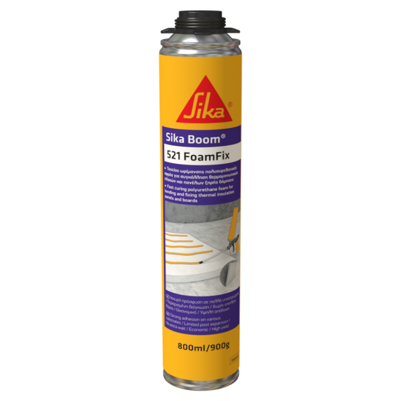 Sika Boom 521 FoamFix #EN510, Sealing-Bonding Polyurethane Foams ...