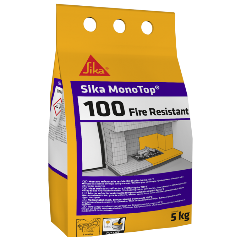 Sika MonoTop® - 100 Fire Resistant #EN633, Repair & Restoration ...