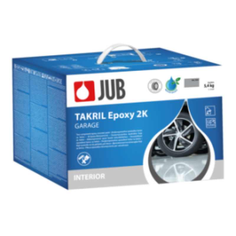 TAKRIL Epoxy 2K Garage #EN715, Floor Coating Resin Floorings Materials ...