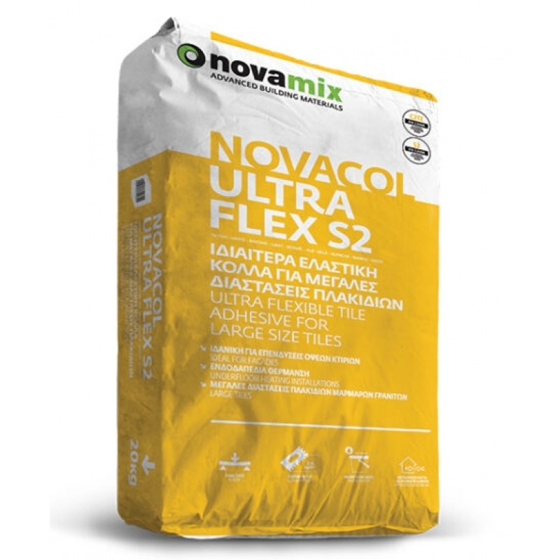 Novacol Ultra Flex S2 #GR746, Σφράγιση - Συγκόλληση Κόλλες Πλακιδίων ...
