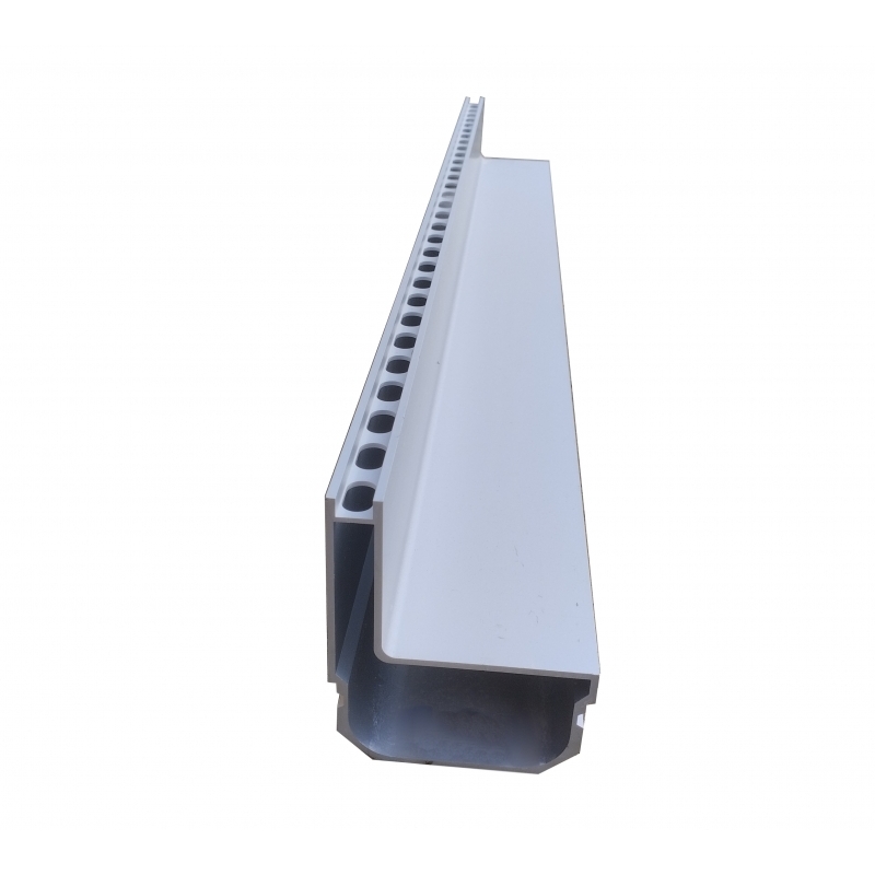 Alu Slot Drain H83 #EN747, Drainage Channels & Drains, Domochemica